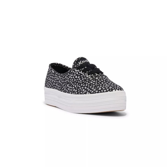 Keds Point Canvas Mini Dot Print Lace Up - Free Shipping | KEDS